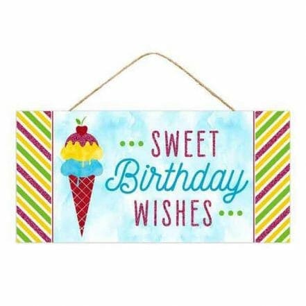 Birthday Rectangle Sign AP8812 - Buy Online Now