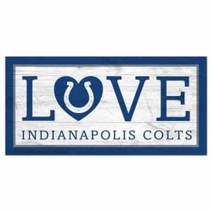 12” Indianapolis Colts Round Sign, Indianapolis Colts Sign