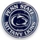 Penn State Round Metal Sign