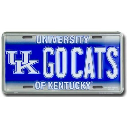 Kentucky Wildcats License Plate