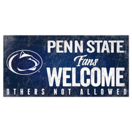 Penn State Round Metal Sign - Buy Online Now