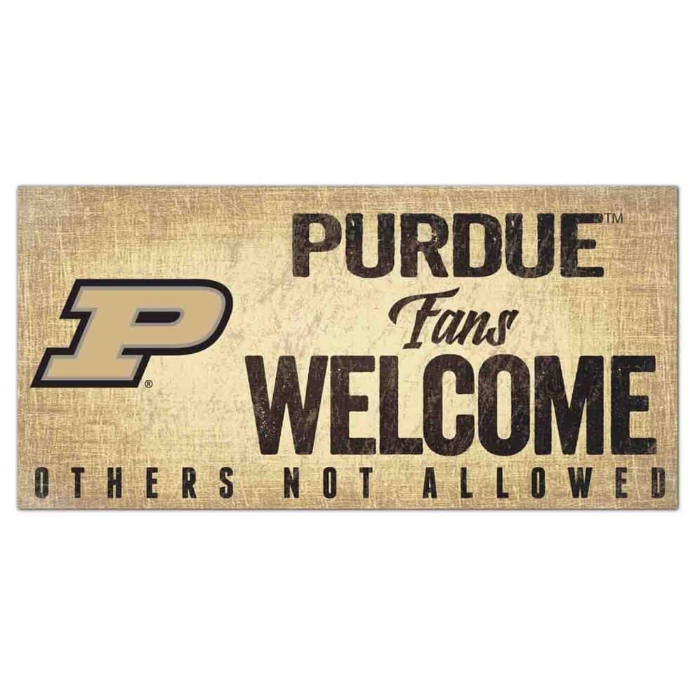 Purdue Round Metal Sign - Buy Online Now