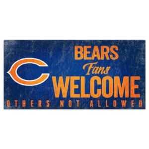 Chicago Bears Round Metal Sign - Buy Online Now