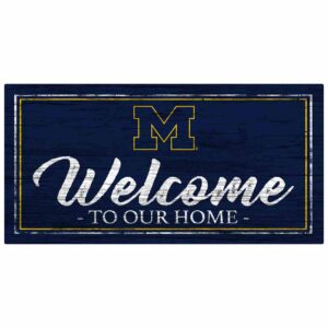 Michigan Color Football Sign