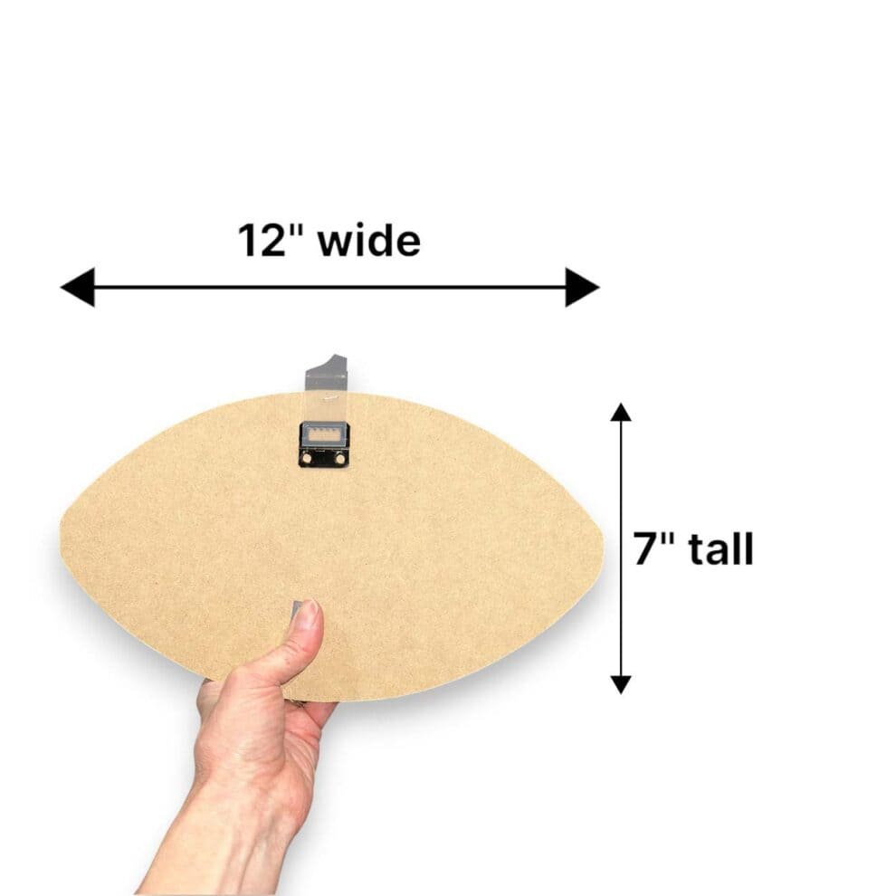 North Dakota State Color Football Sign - Buy Online Now