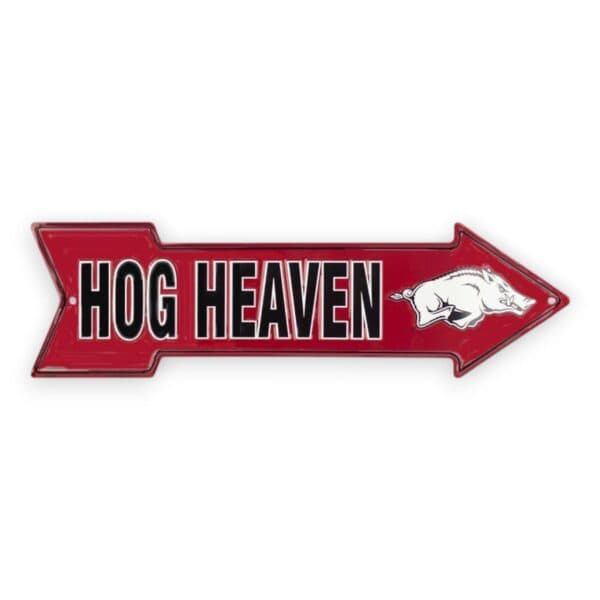 Arkansas Razorback Arrow Sign - Buy Online Now