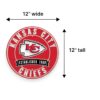 Kansas City Chiefs Round Metal Sign - Buy Online Now