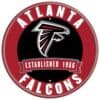 Atlanta Falcons Round Metal Sign - Buy Online Now