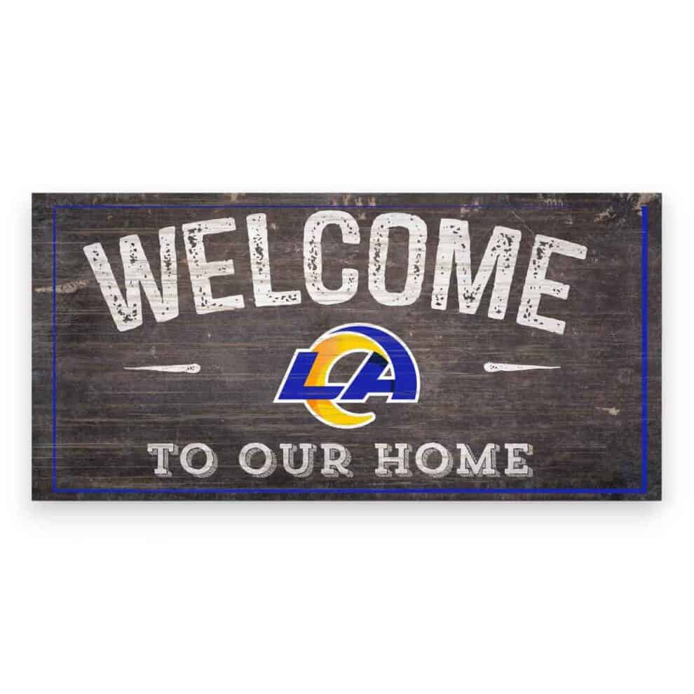Los Angeles Rams Welcome Sign - Buy Online Now