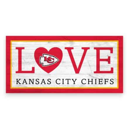 Kansas City Chiefs Love Sign