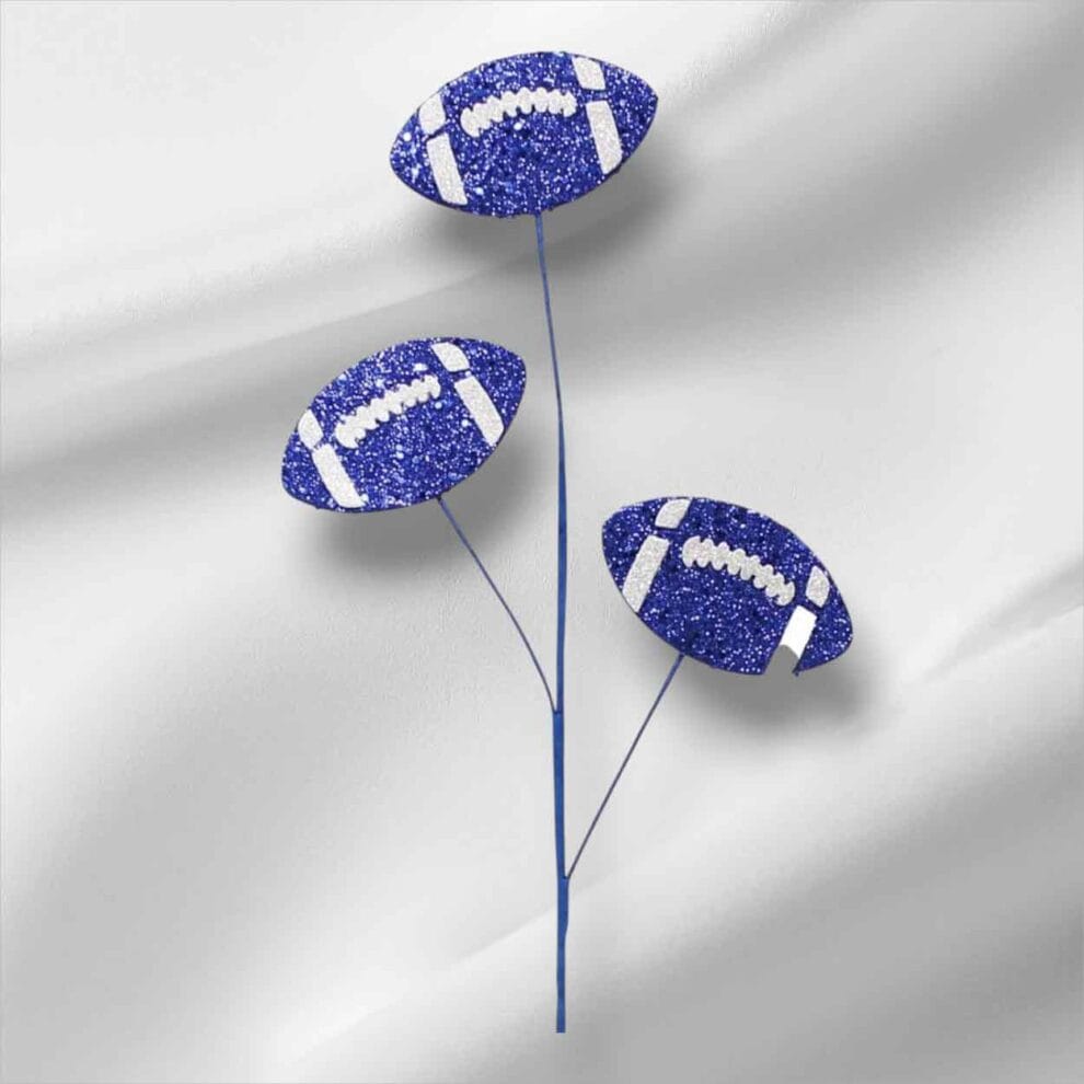 Blue White Football Spray MZ185252 - Buy Online Now